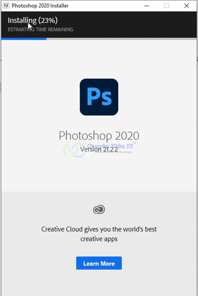 Instructions for Downloading and Installing Adobe Photoshop 2020